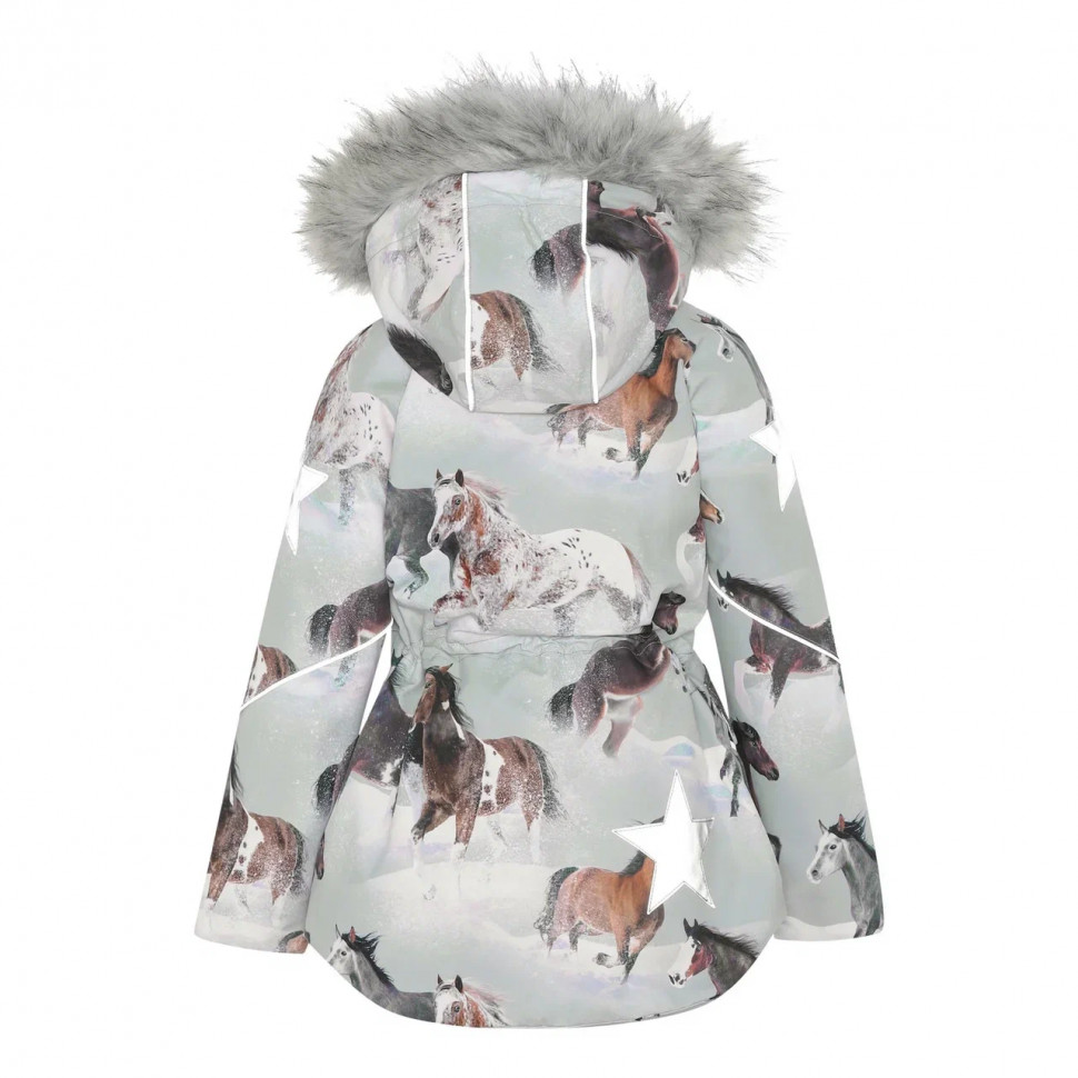 Куртка Molo Cathy Fur Winter Horses